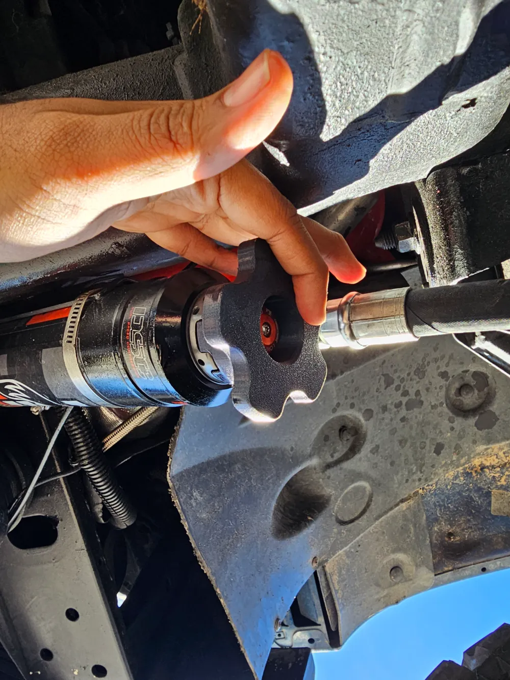 Fox DSC Shock Compression Knob Lever by MaDude - MakerWorld