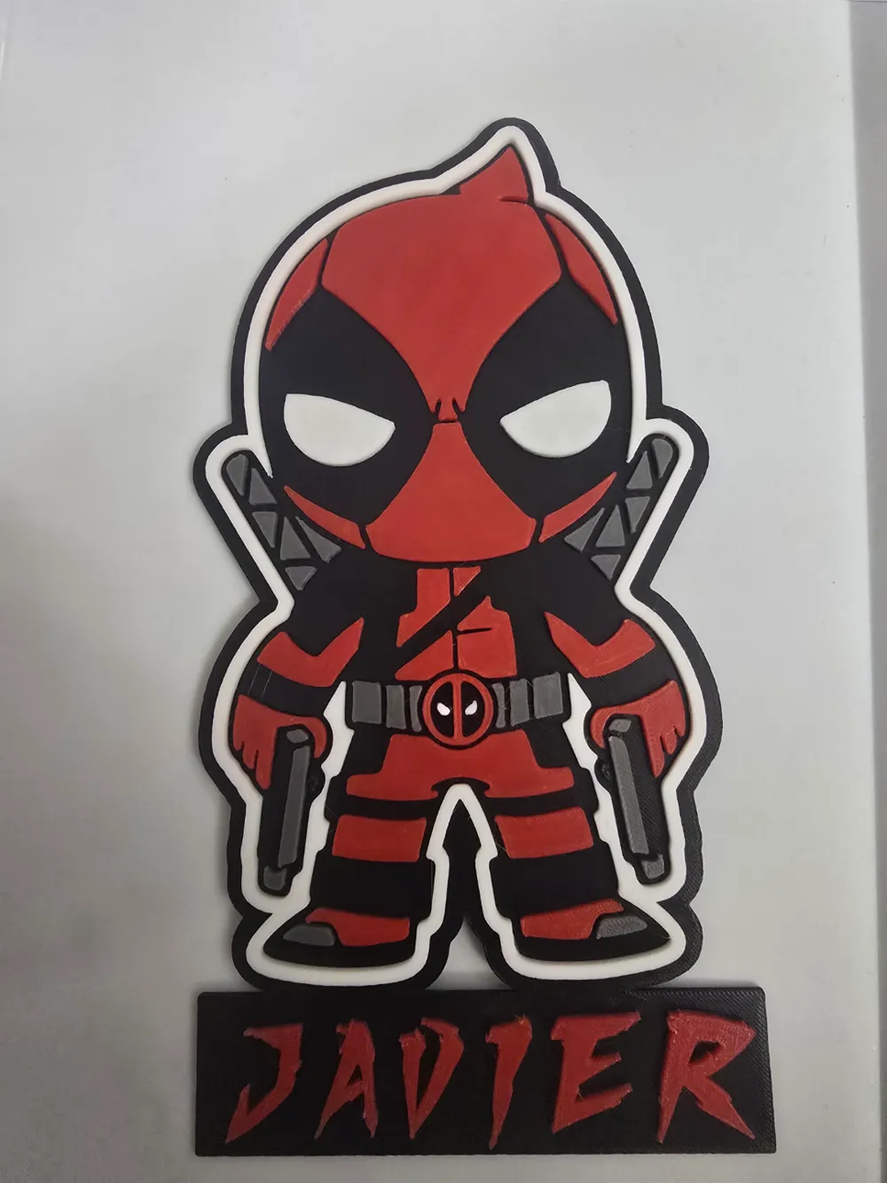 Customize Deadpool name plate by monchis MakerWorld: Download Free 3D ...