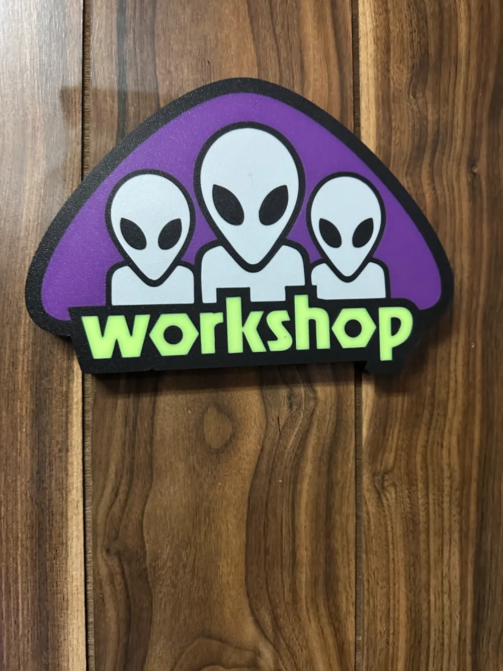 alien workshop logo lightbox/ wall art by tropicgtiturbo - MakerWorld