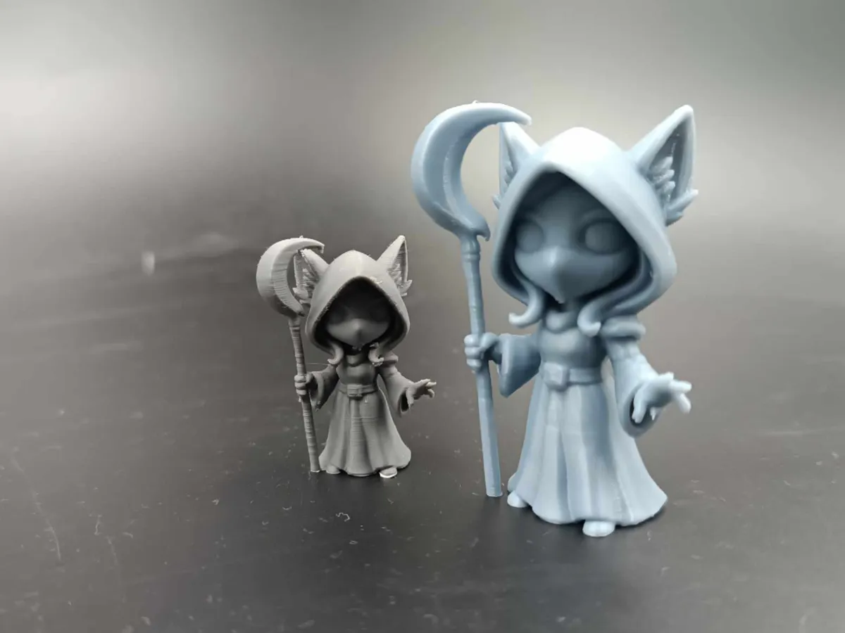 Miniature Wargaming - Fox Sorceress - DnD - TTRPG - Free 3D Print Model ...