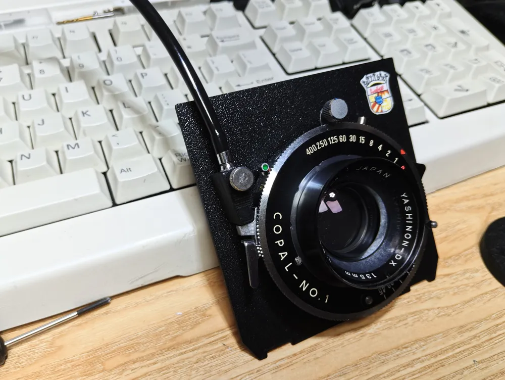 Eccentric No. 1 Linhof Lens Board with Quick Release by QWQ_baka ...