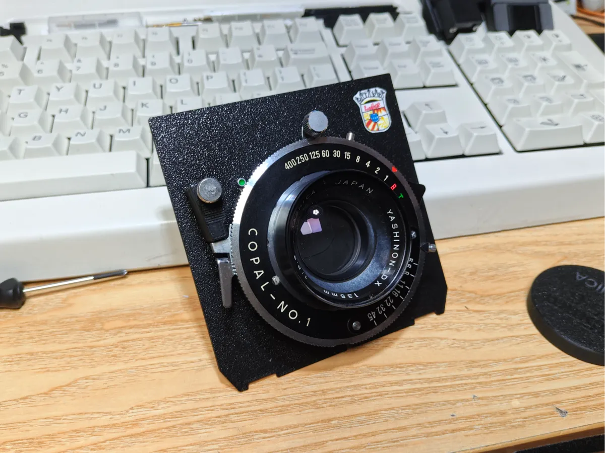Eccentric No. 1 Linhof Lens Board with Quick Release by QWQ_baka ...