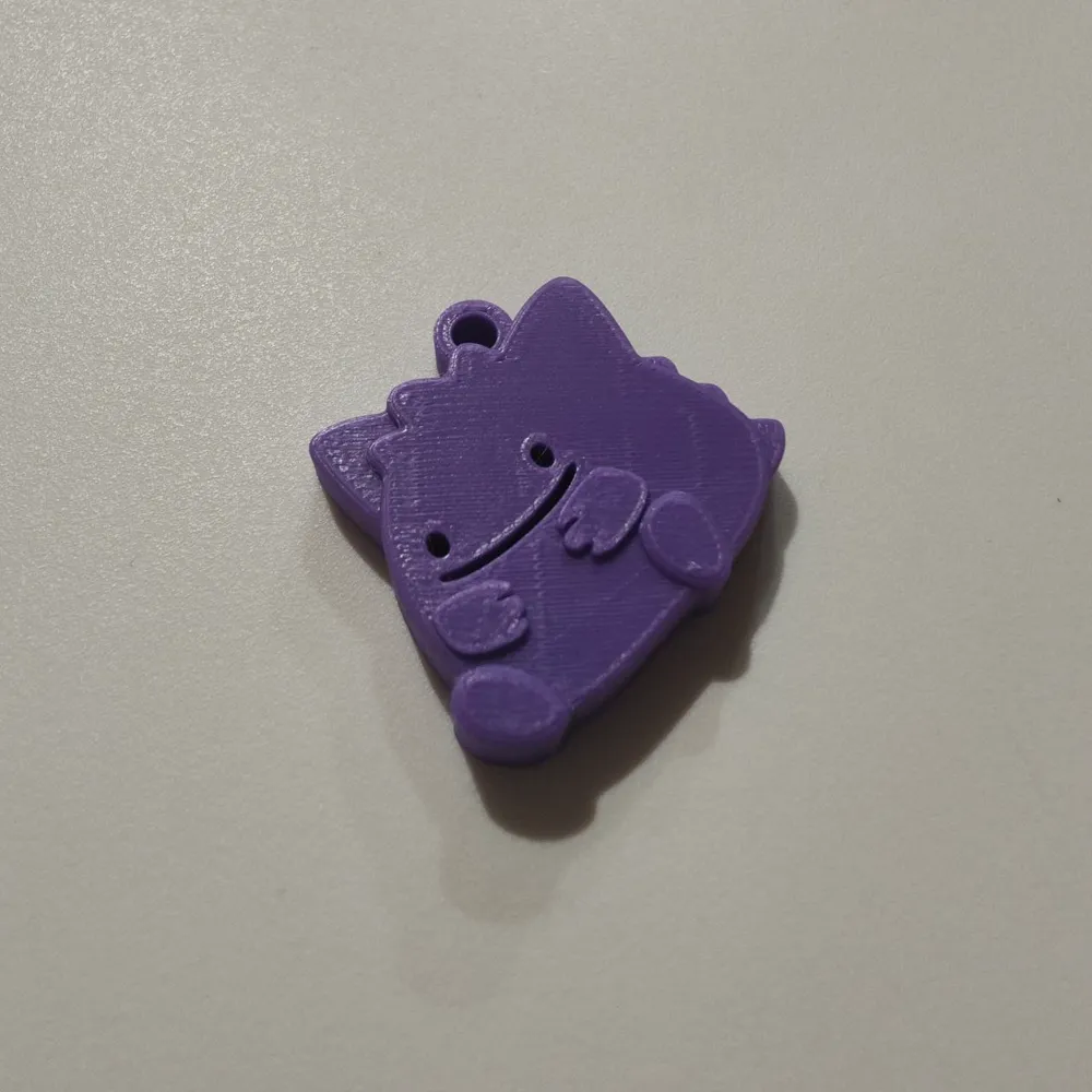 Ditto Gengar cutie keychain v2 by GIANO - MakerWorld
