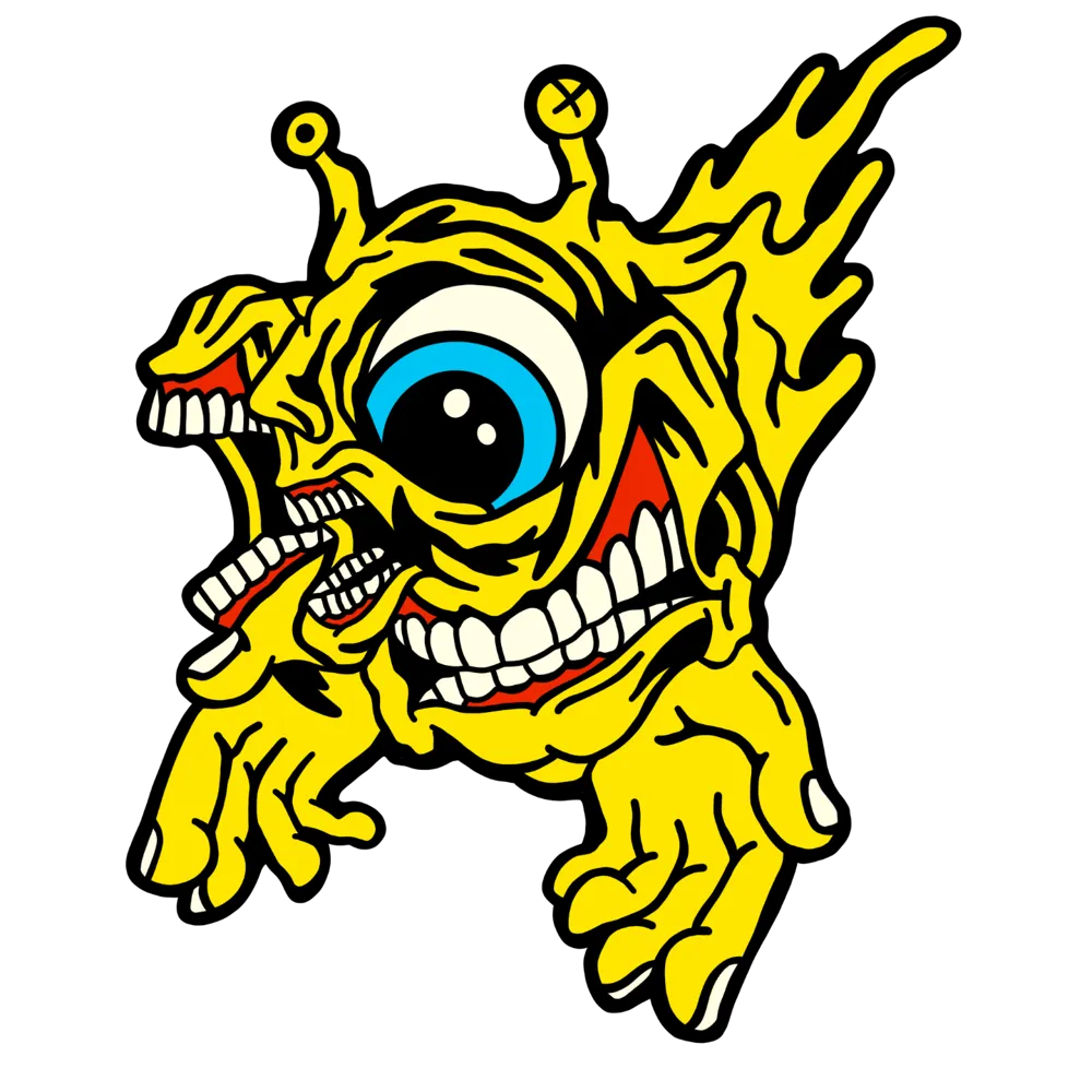 Subtronics Art & KeyChain ( Hand Drawn ) by Melted Plastic MakerWorld ...