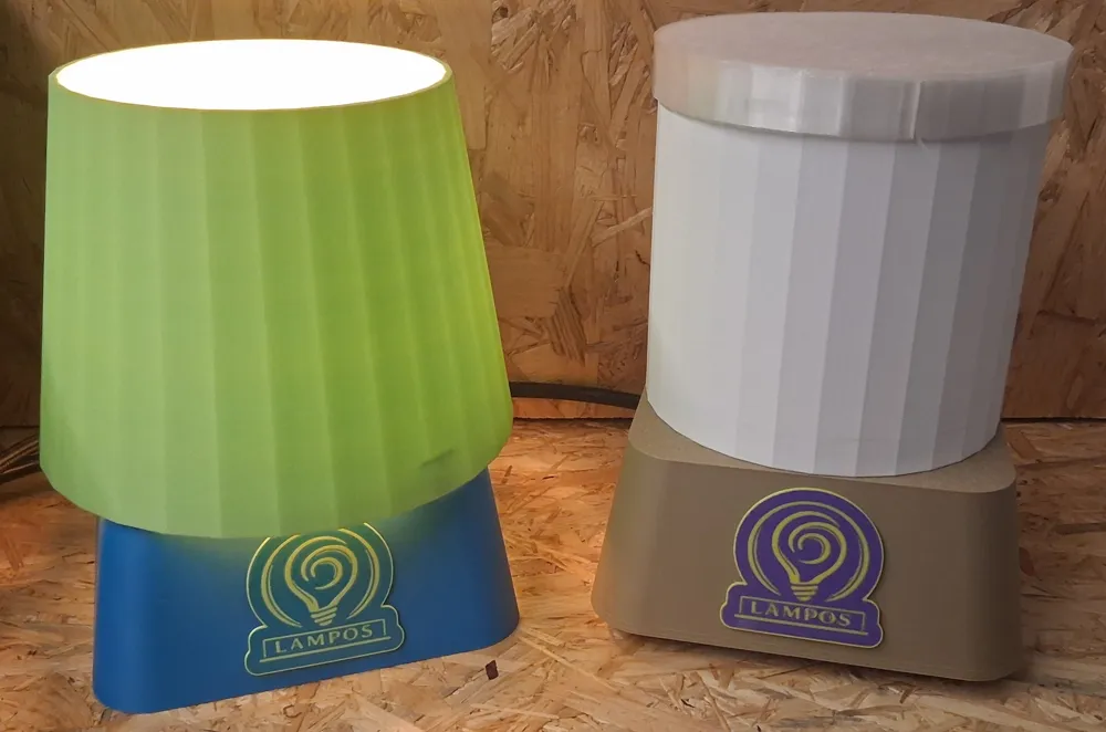 LAMPOS modular lamp "base" - Free 3D Print Model - MakerWorld