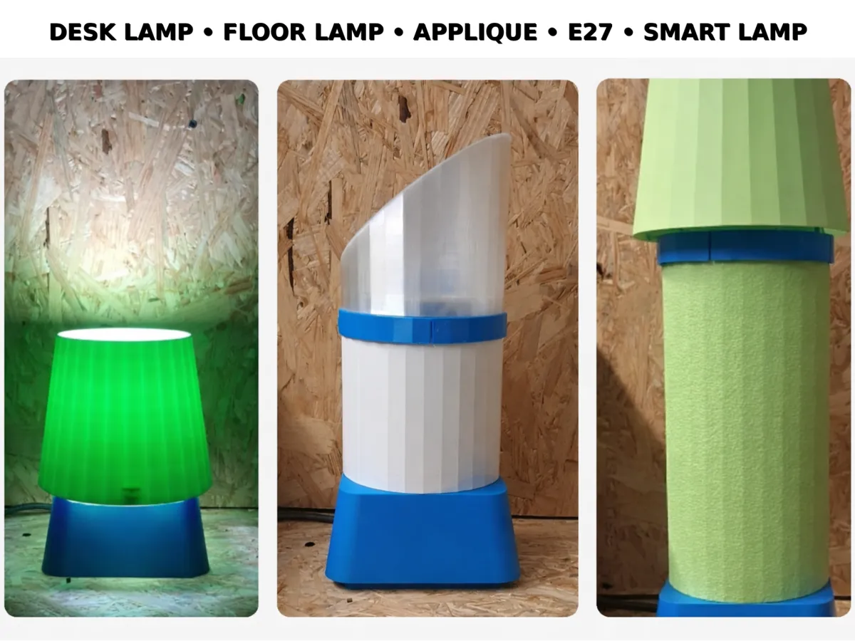 LAMPOS modular lamp "base" - Free 3D Print Model - MakerWorld