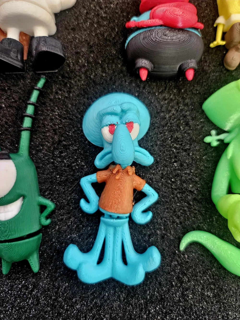 Squidward from SPONGEBOB micro hero articulating by MadMonkey3D ...
