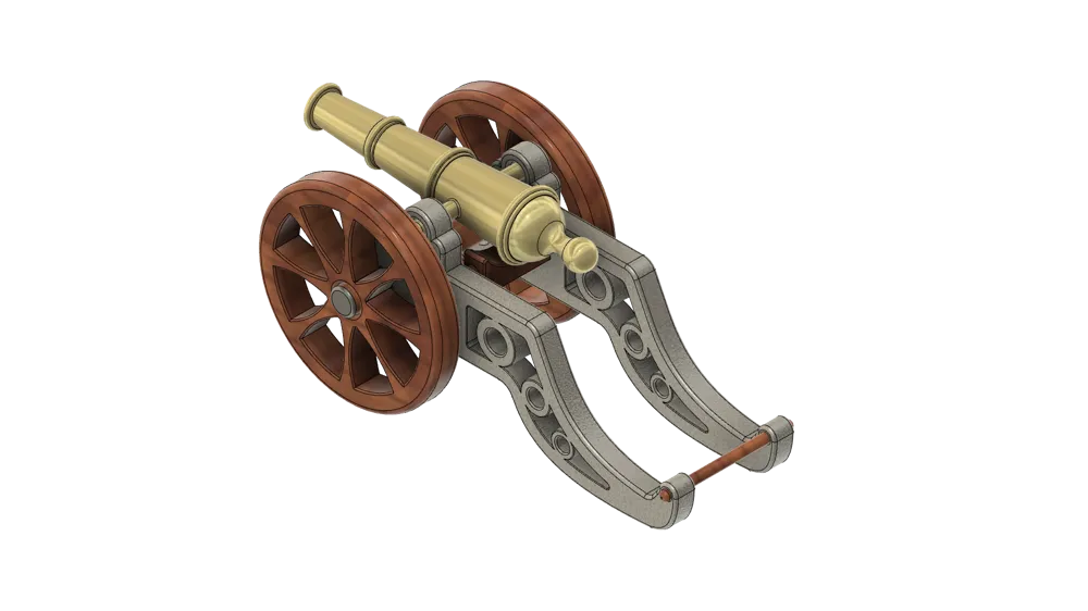 Mini Cannon, Maximum Impact by Upcrid MakerWorld: Download Free 3D Models