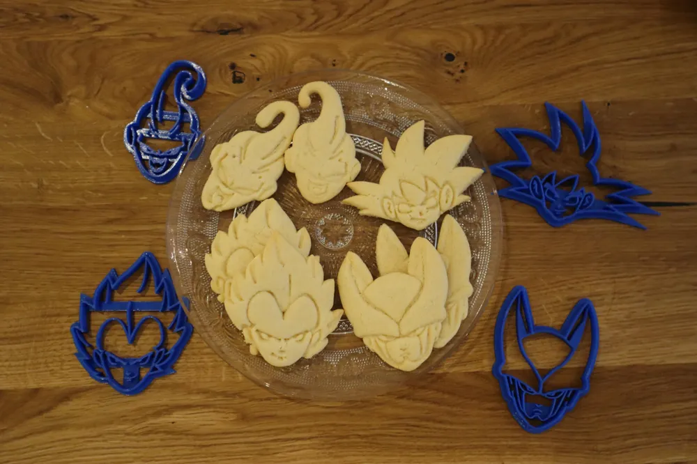 Dragonball Z Cookie Cutters (incl. delicious recipe) by Tarik77 ...