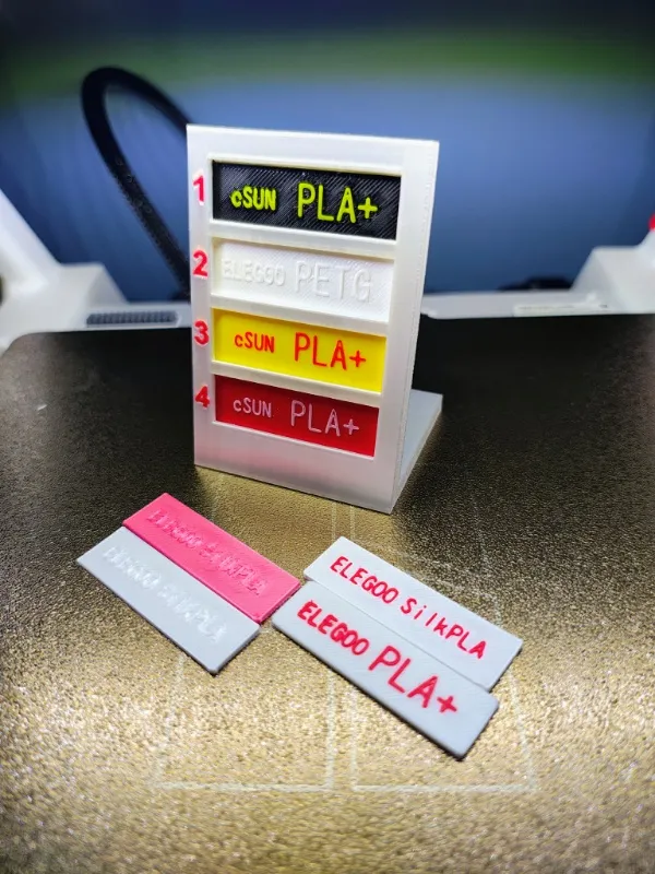AMS LIST STAND - Free 3D Print Model - MakerWorld