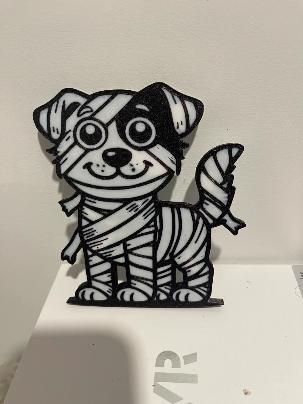 Mummy Dog Halloween Decor by mOliveira - MakerWorld