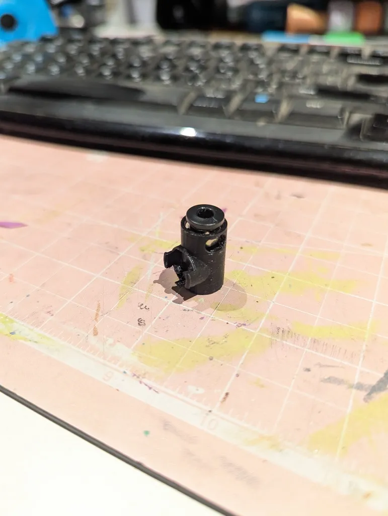 Bambu Lab A1 mini - PTFE tube connector by galiel MakerWorld: Download ...