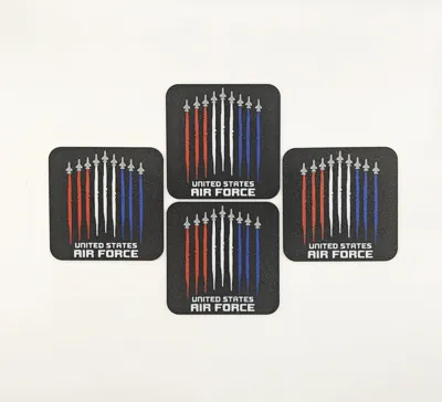 United States Air Force Coasters by railimages MakerWorld: Download ...