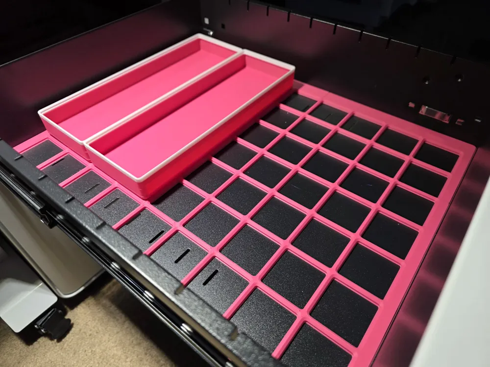 Gridfinity - GridPlates - File Cabinet (H2D) - Free 3D Print Model ...
