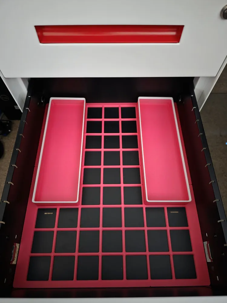 Gridfinity - GridPlates - File Cabinet (H2D) - Free 3D Print Model ...