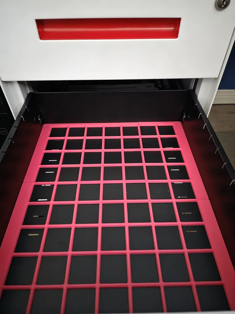 Gridfinity - GridPlates - File Cabinet (H2D) - Free 3D Print Model ...