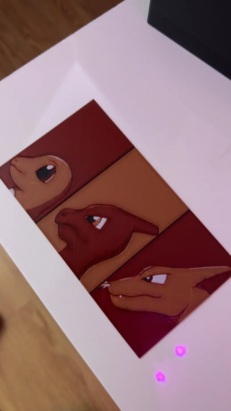 HueForge Charizard evolution Charmander Pokemon by Alessandro Licari ...