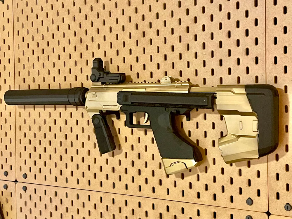 Halo M7/Caseless Submachine Gun | Reloadable SMG by Chase Curtis ...