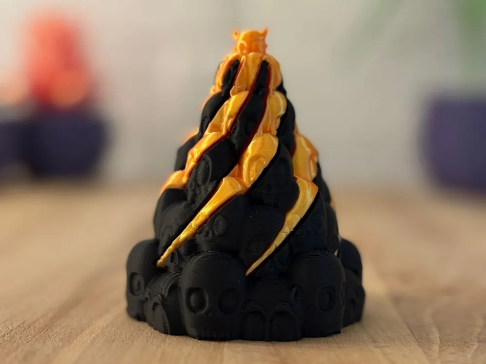 Impossible Passthrough Demonic Skull Pile by Zonique2k MakerWorld ...