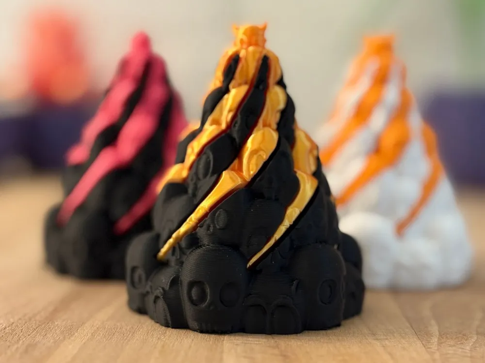 Impossible Passthrough Demonic Skull Pile by Zonique2k MakerWorld ...