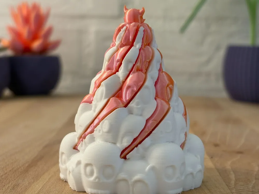 Impossible Passthrough Demonic Skull Pile by Zonique2k MakerWorld ...