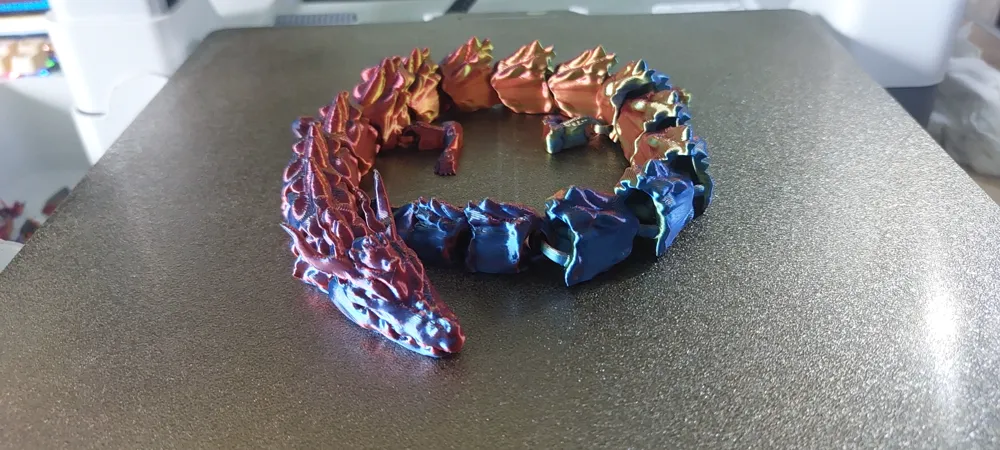 Articulated Wiggly Dragon by user_2478722944 MakerWorld: Download Free ...