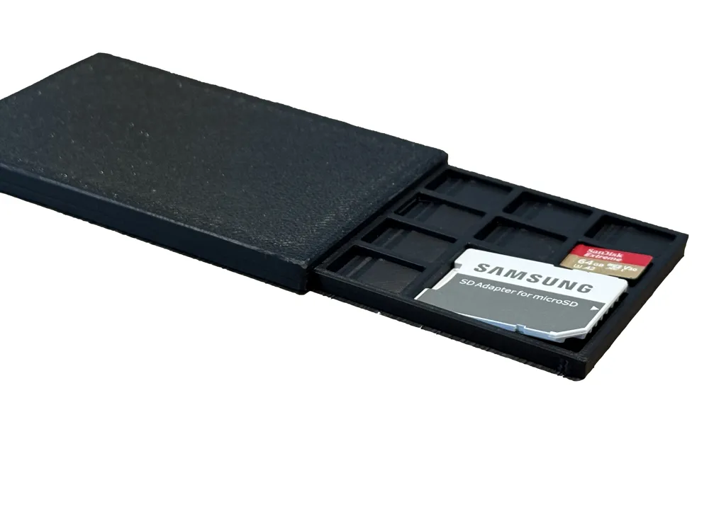 Micro SD Card Holder by cenoid MakerWorld: Download Free 3D Models