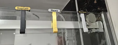 Customizable Hook for Towel with Name Tag by NormanT MakerWorld ...