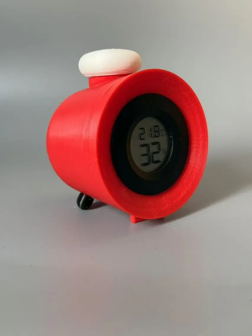 Nintendo Alarm Clock Hygrometer by 3D打印无用良品 - MakerWorld