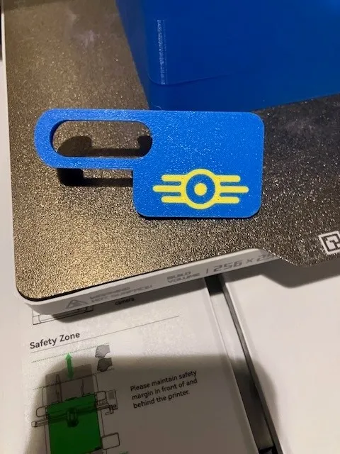 Fallout Poop Deflector for A1 by wonderpuddle - MakerWorld