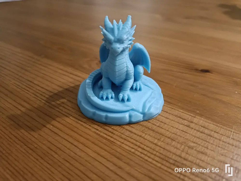 Stone Dragon - Free 3D Print Model - MakerWorld
