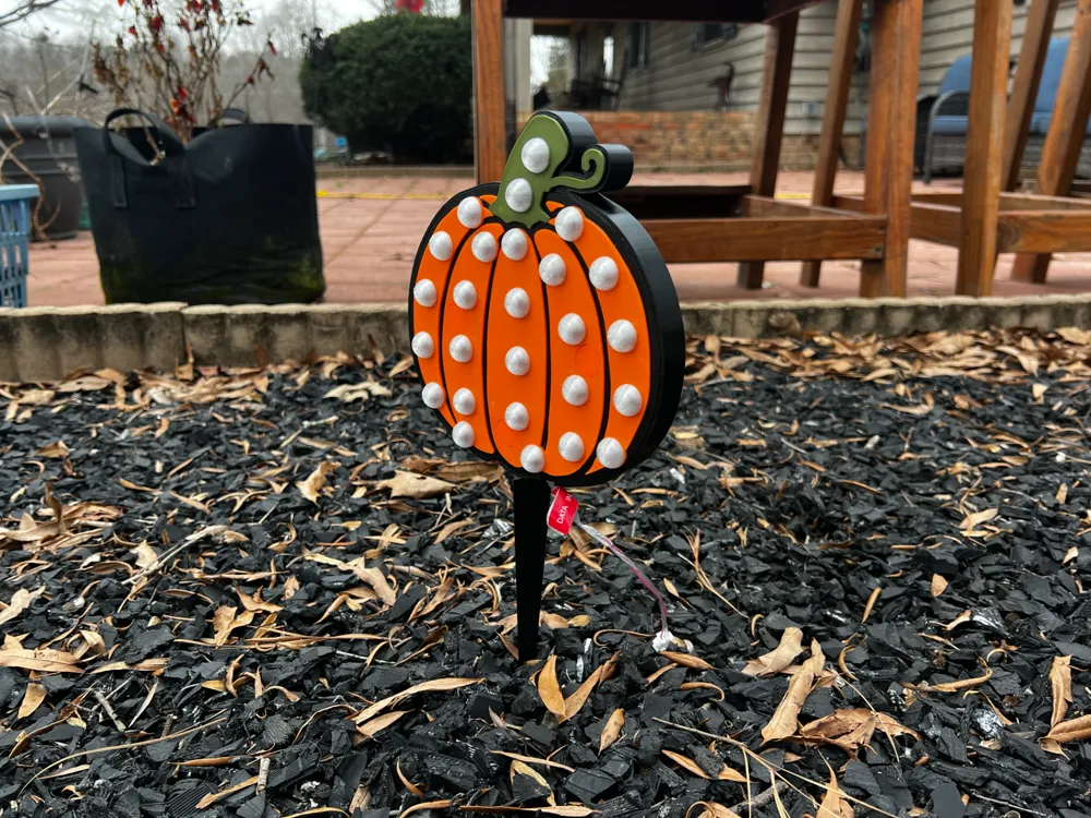 Encapsulated Pumpkin Prop - Seed Pixels - xLights by Azeroth Corner ...