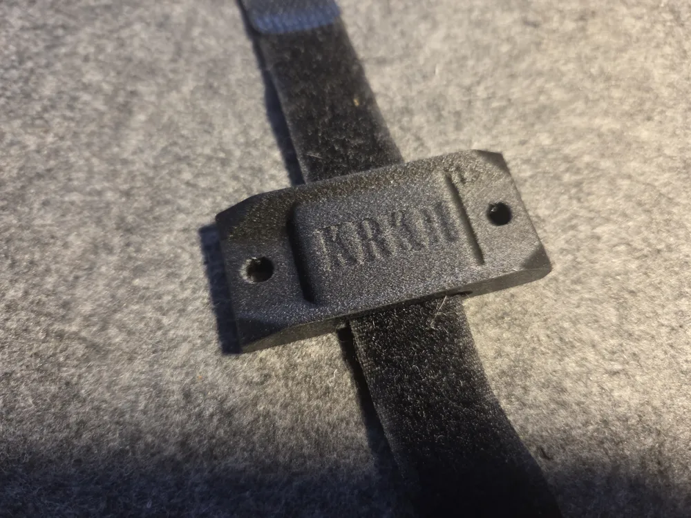 Velcro Loop Bracket - Free 3D Print Model - MakerWorld