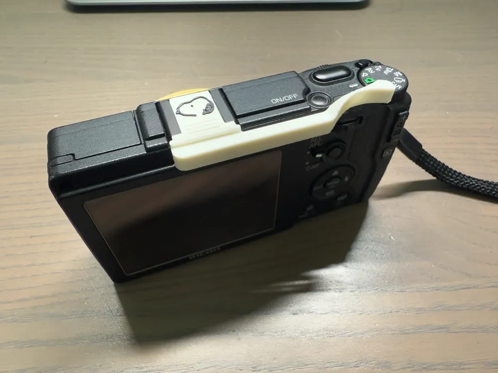 Ricoh GR II Thumb Grip - Free 3D Print Model - MakerWorld