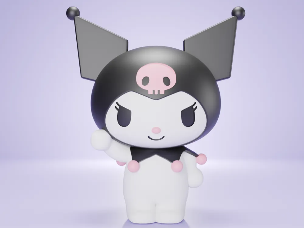 Kuromi - Free 3D Print Model - MakerWorld