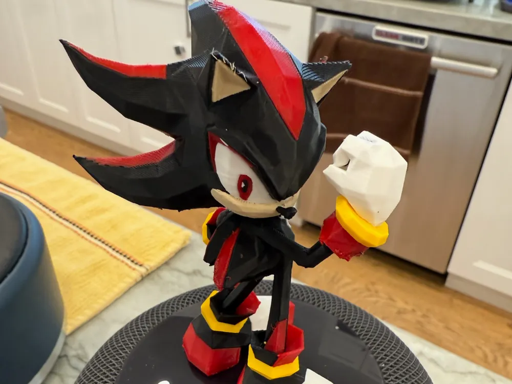 AMS Multicolor Shadow the Hedgehog by beach master MakerWorld: Download ...