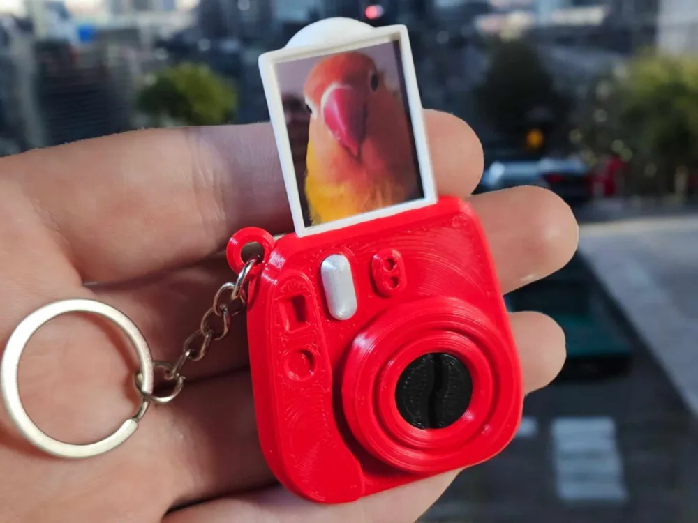 Instax keychain locket by ZeDee MakerWorld: Download Free 3D Models