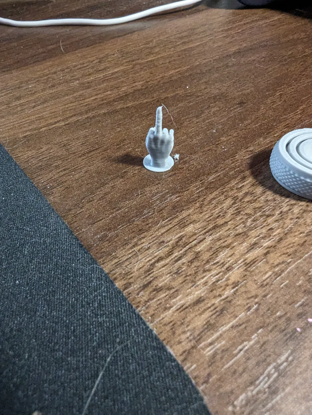 Miniature Middle Finger Flipper by TanishqPlays - MakerWorld