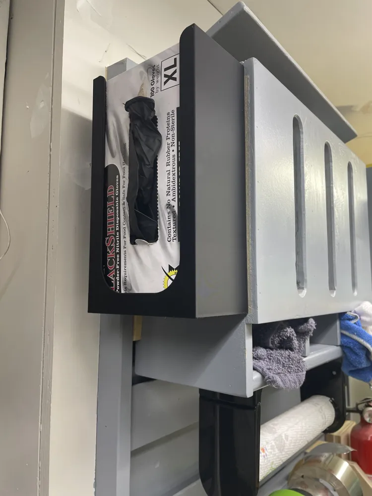 Disposable glove holder - Free 3D Print Model - MakerWorld