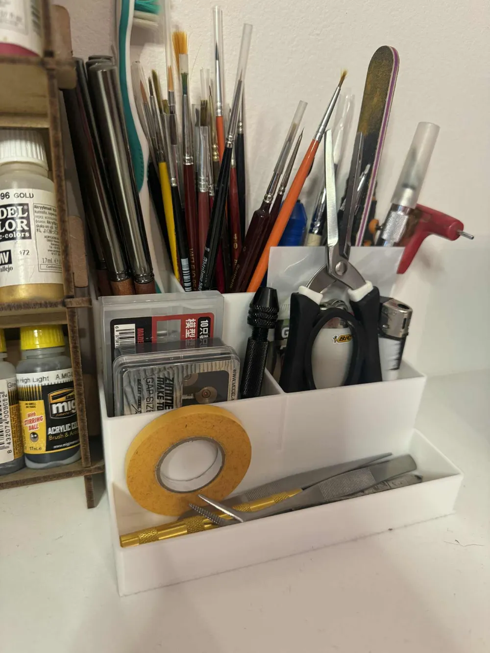 Modeling accessories organizer - Free 3D Print Model - MakerWorld