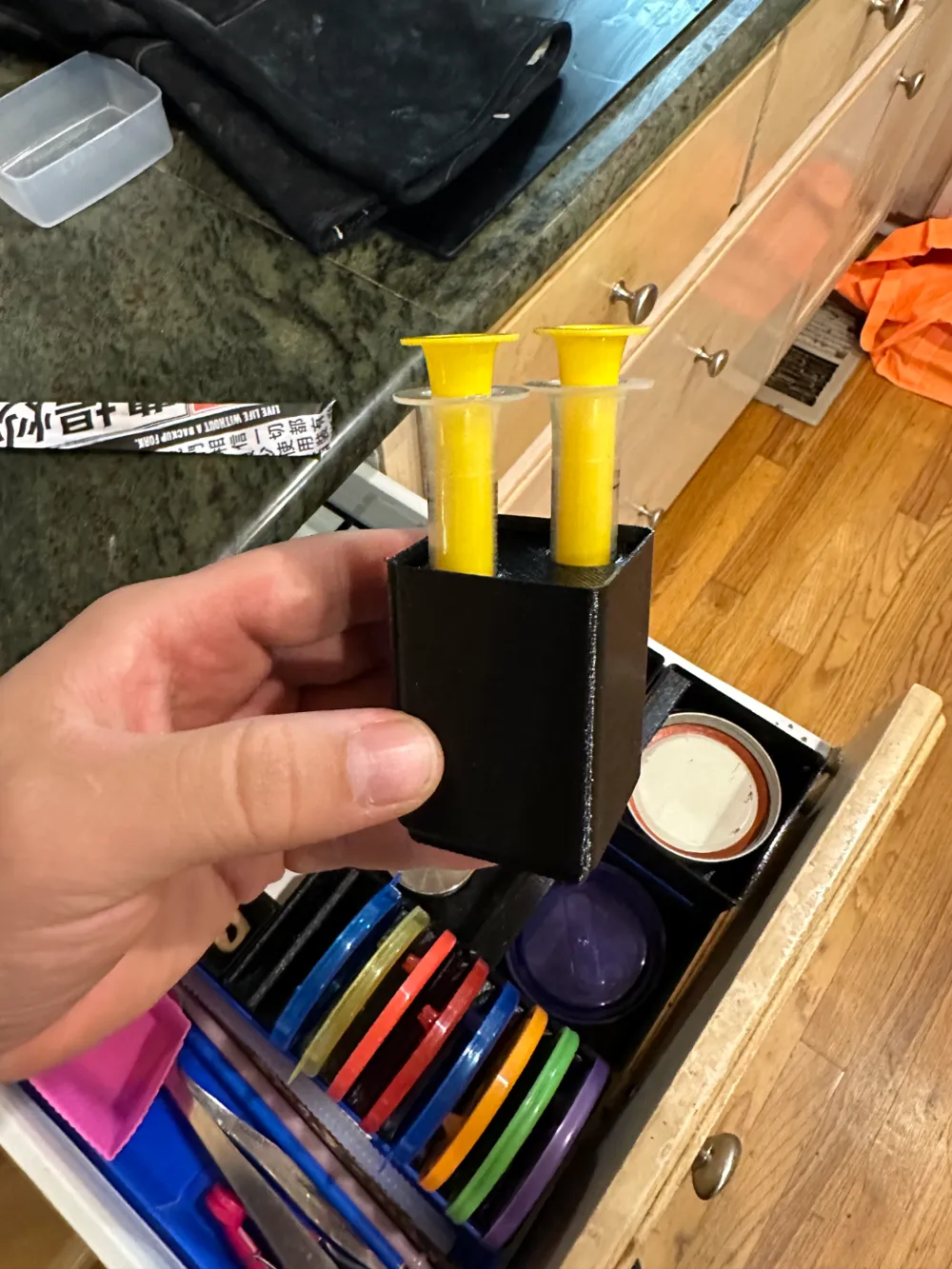 Gridfinity Medicine Syringe Organizer Remixed by kilgoremedical ...