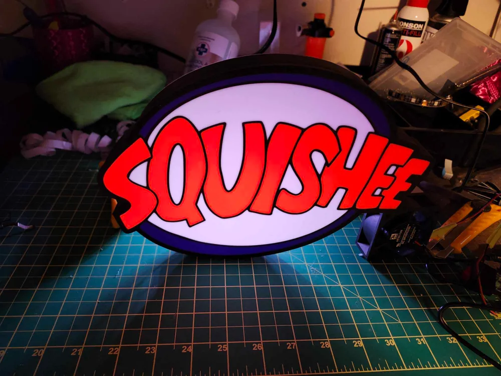 Squishee Light Box / Wall Art by Tri-3D - MakerWorld