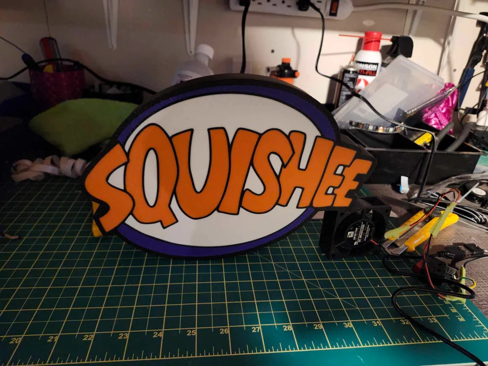 Squishee Light Box / Wall Art by Tri-3D - MakerWorld
