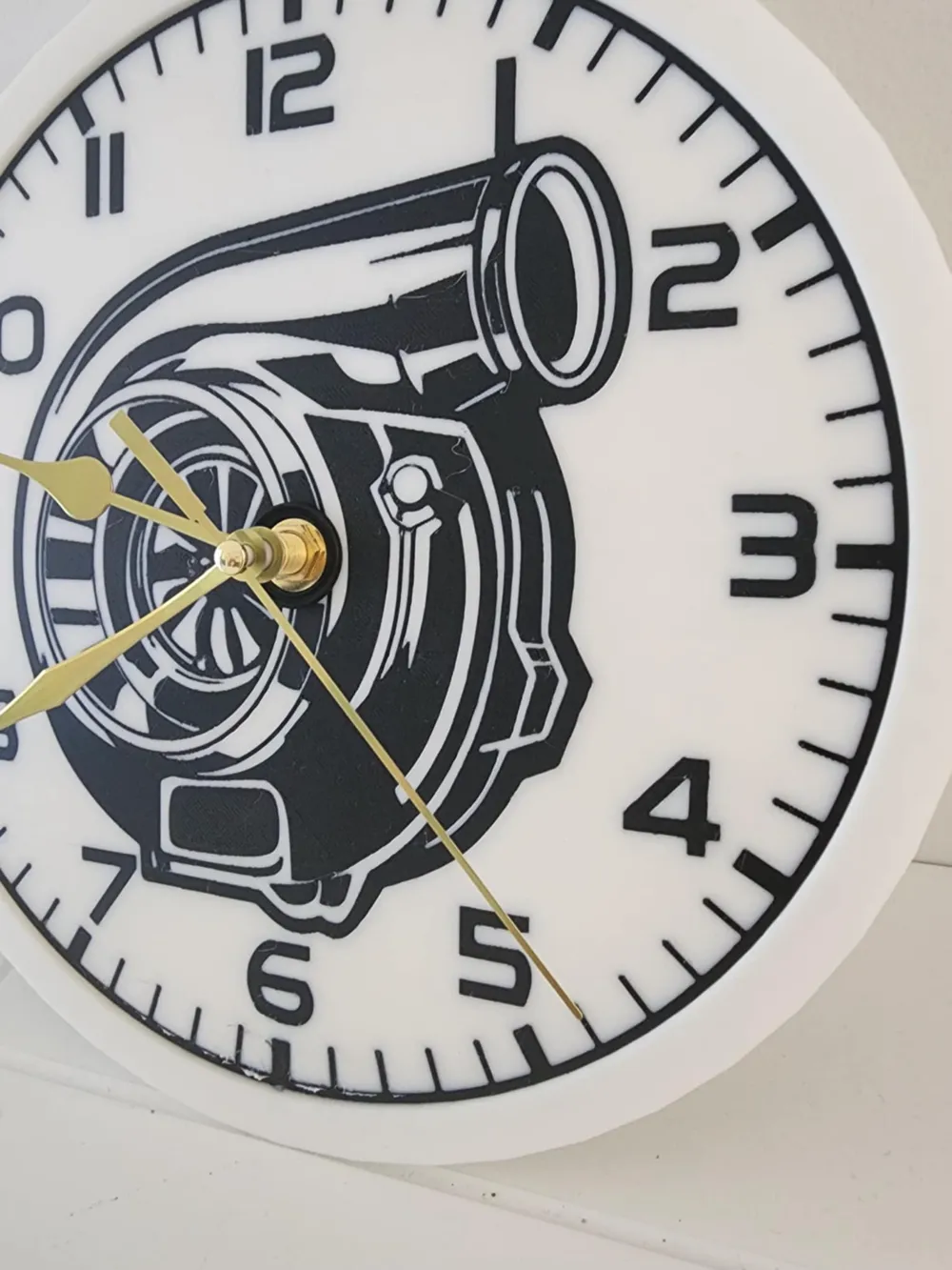 Turbo clock - Free 3D Print Model - MakerWorld