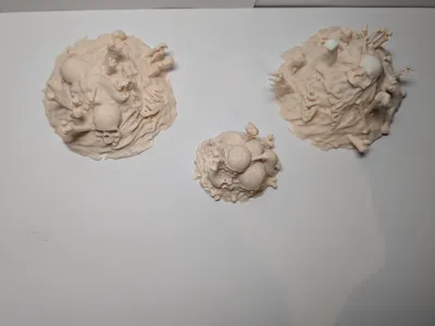 Pile of bones - DND scatter scenery by Together 3DMakerWorld: Download ...