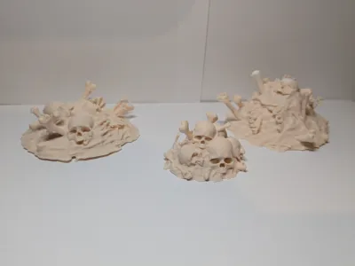 Pile of bones - DND scatter scenery by Together 3DMakerWorld: Download ...
