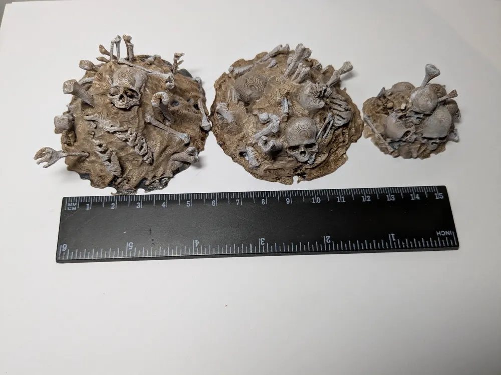 Pile of bones - DND scatter scenery by Together 3D MakerWorld: Download ...