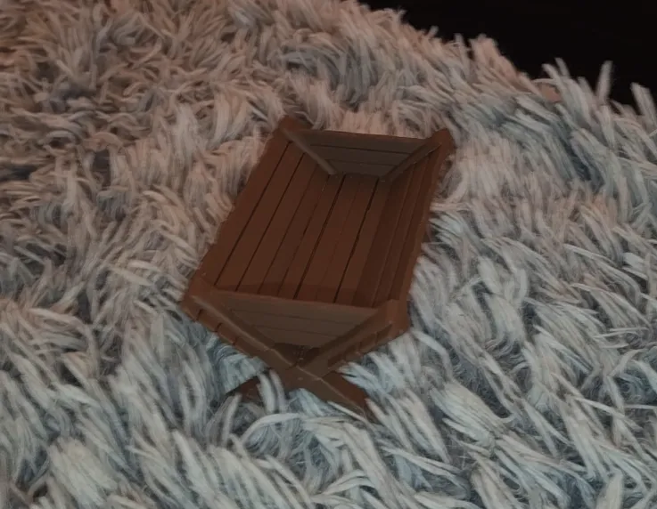Simple Wooden-Style Manger - Christmas Nativity - Free 3D Print Model ...