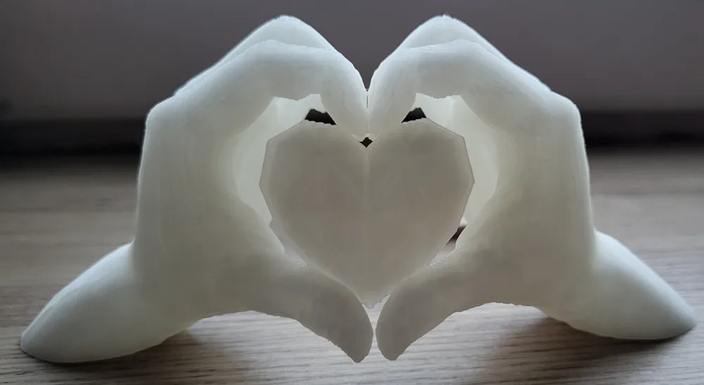 Love hands carry heart valentines day Remixed by Adam MakerWorld ...