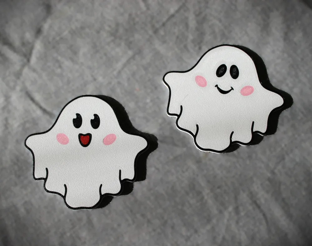 Ghost Coasters Set by Flos 3D MakerWorld: Download Free 3D Models